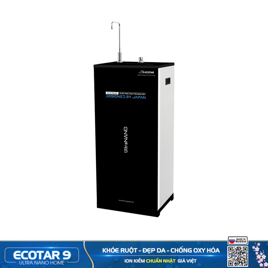 Máy lọc nước ion kiềm Ecotar 9 Ultra Nano Home